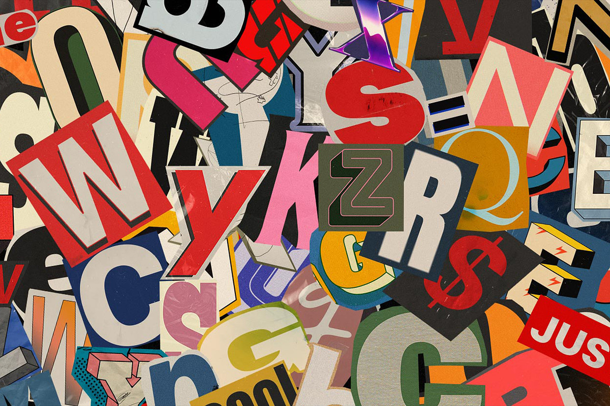 Ransom Type Collage | Creative Market