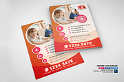 Professional Child Care Services, a Flyer Template by PSDPixel