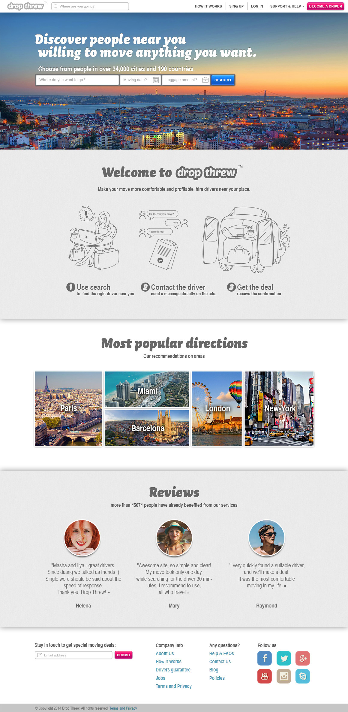 Service site PSD template, an App Template by Artha Design Studio