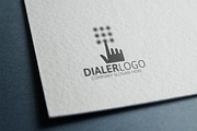 Dialer Logo, a Branding & Logo Template by Josuf Media