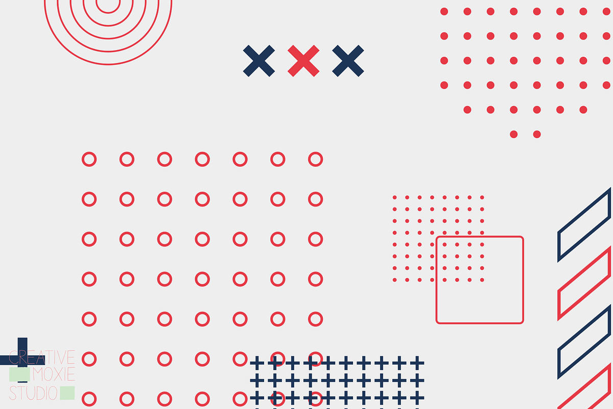 Linear Geometric Shapes | Creative Market