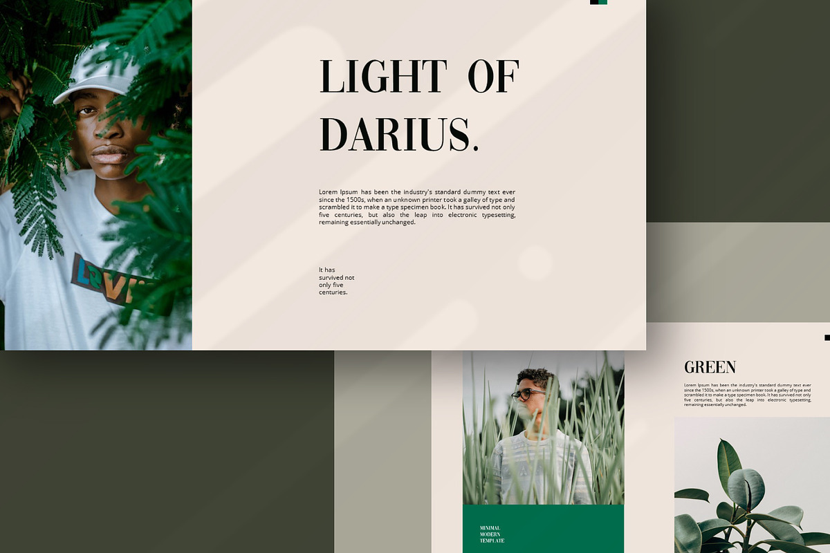 Darius Powerpoint Template, a Presentation Template by Yo Slide