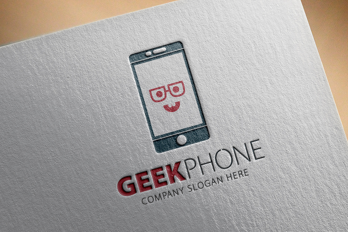 Geek Phone Logo, a Branding & Logo Template by Creative Dezing