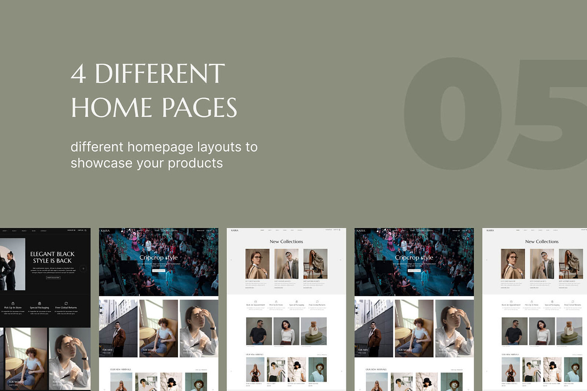 Kaira - Fashion Store HTML Template, a HTML Template by TemplatesJungle