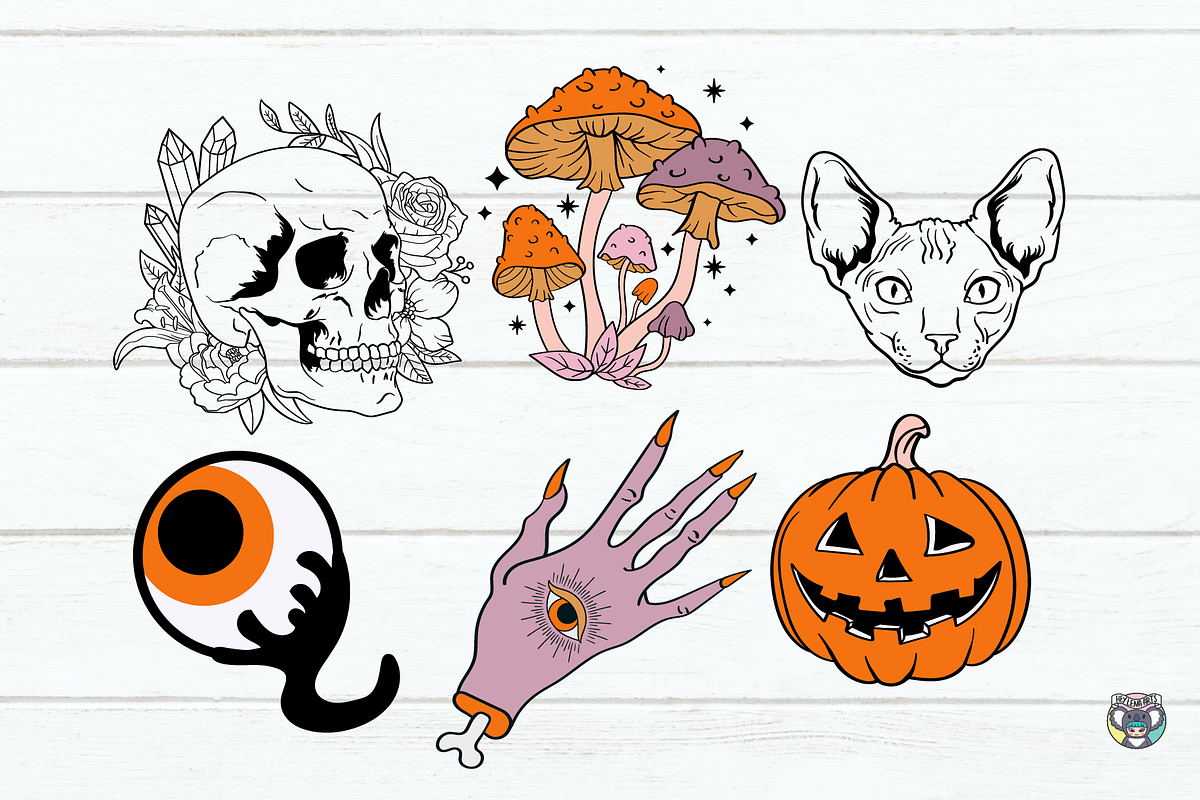 Halloween svg Bundle, Cute Halloween, an Object Graphic by HeyLenaArts