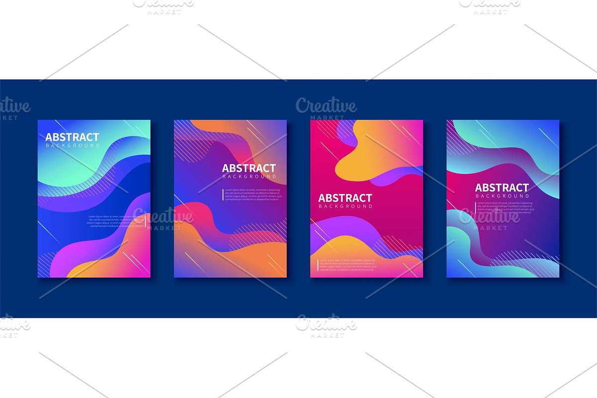 Abstract brochure template design, a Flyer Template by TotallypicRF ...