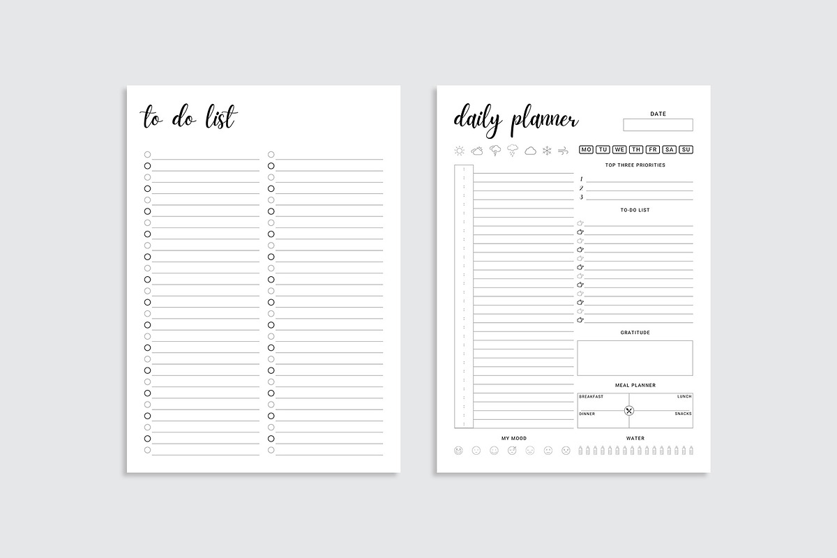 Editable Canva Digital Planner, a Stationery Template by Amit Debnath