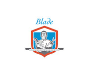 Blade Master Barber Logo, a Branding & Logo Template by patrimonio