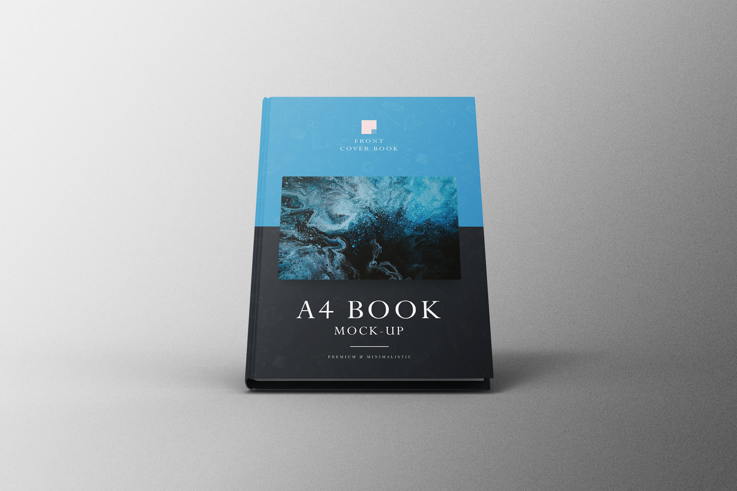 A4 Book Mockup, a Print Template by ExplicitConcepts
