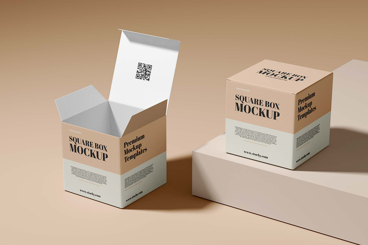 Box Mockup Set