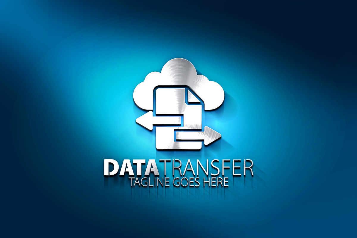 Cloud Data Transfer Logo, a Branding & Logo Template by essegraphic ...