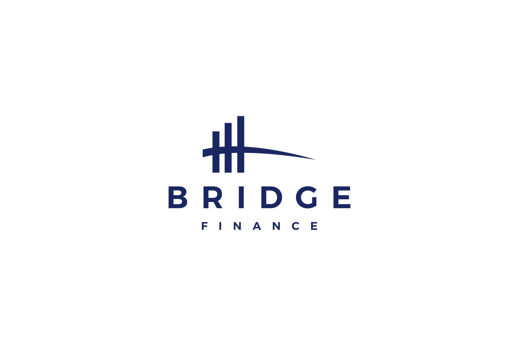 bridge finance logo vector icon, a Branding & Logo Template by vastard