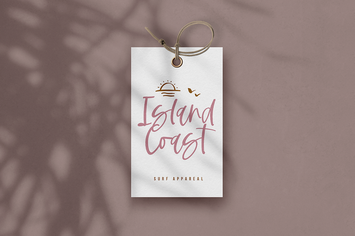Tropical Coast | Handwritten Font, a Script Font by KA Designs