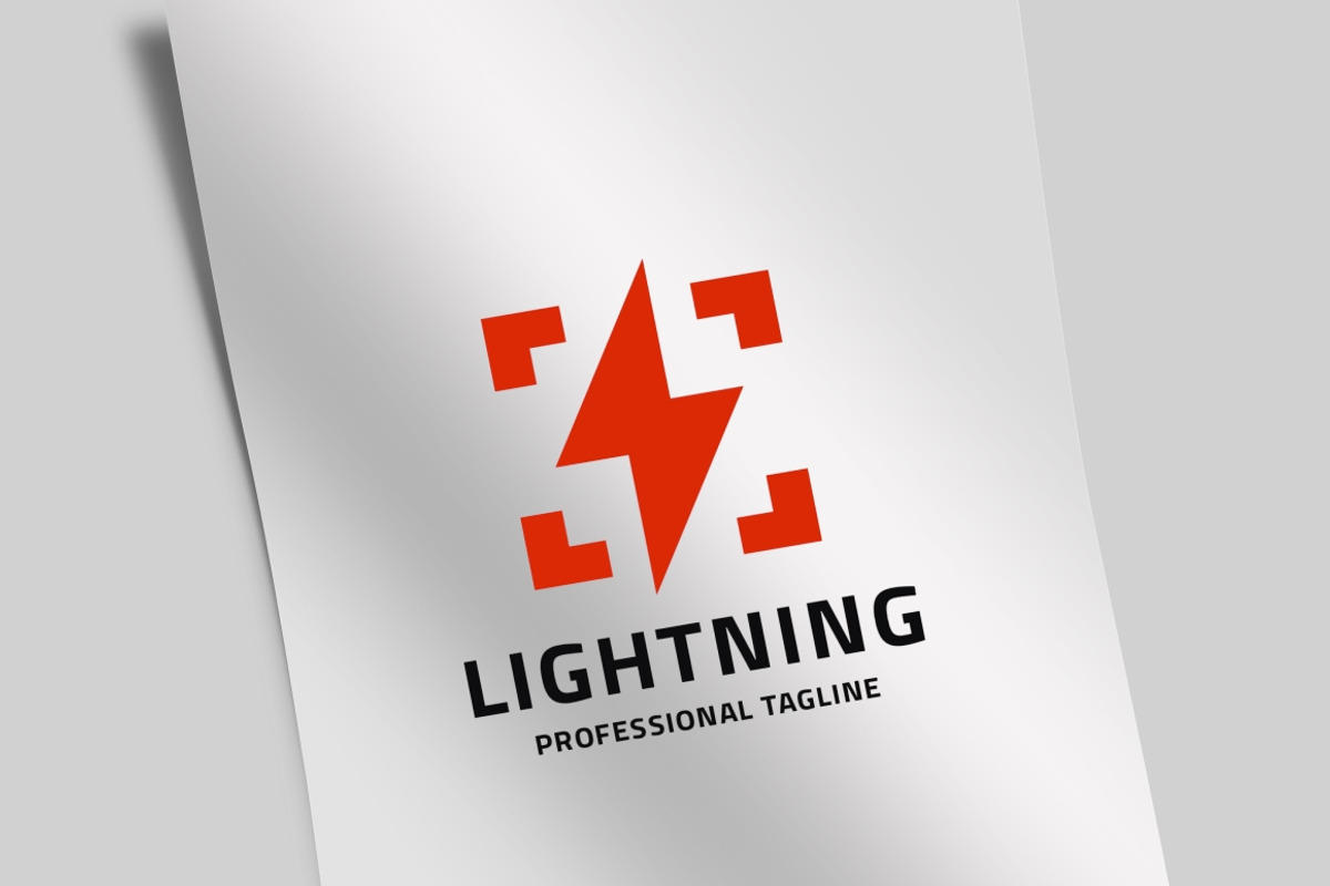 Lightning Logo, a Branding & Logo Template by Design_Planet | Creative ...