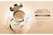 Compact foundation ads, a Texture Illustration by TotallypicRF