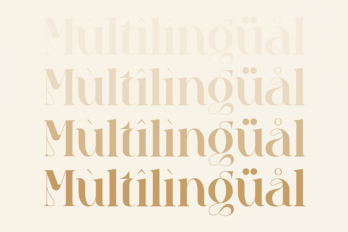 Qebil Stylish Display Font, a Serif Font by Storytype Studio