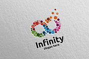 Infinity loop logo Design 7, a Branding & Logo Template by denayunebgt