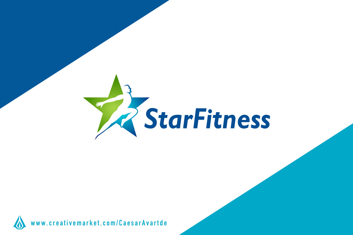 Fitness Star | Branding & Logo Templates ~ Creative Market