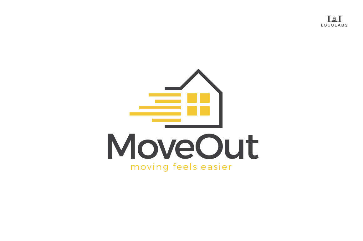 Move Out Logo, a Branding & Logo Template by LogoLabs