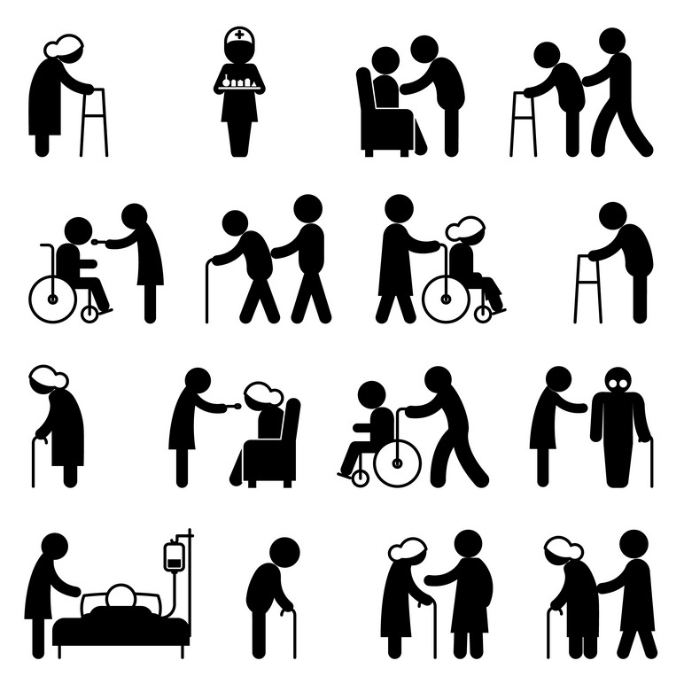 Disabled health care icons | Icons ~ Creative Market