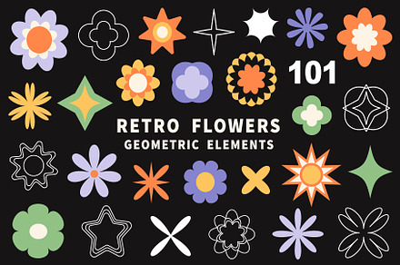 170 Retro Shapes Atelier, an Object Graphic by Katrinelly