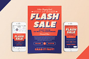 Flash Sale Flyer, a Flyer Template by Tokosatsu