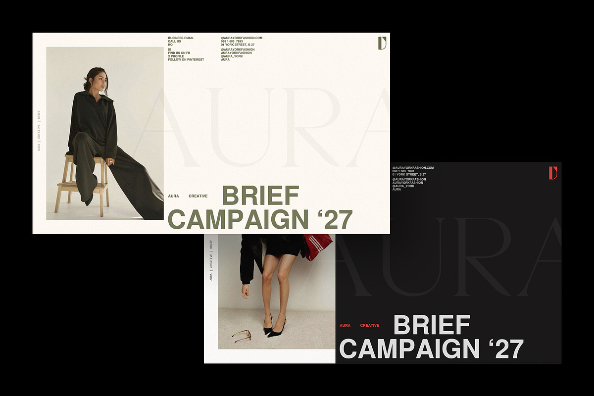 AURA Creative Brief, a Templates & Theme by GoldenPixelStudio