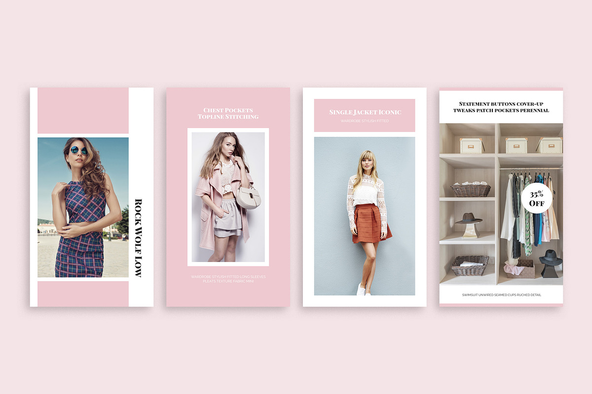 Gaia Instagram Stories, a Social Media Template by SlideStation