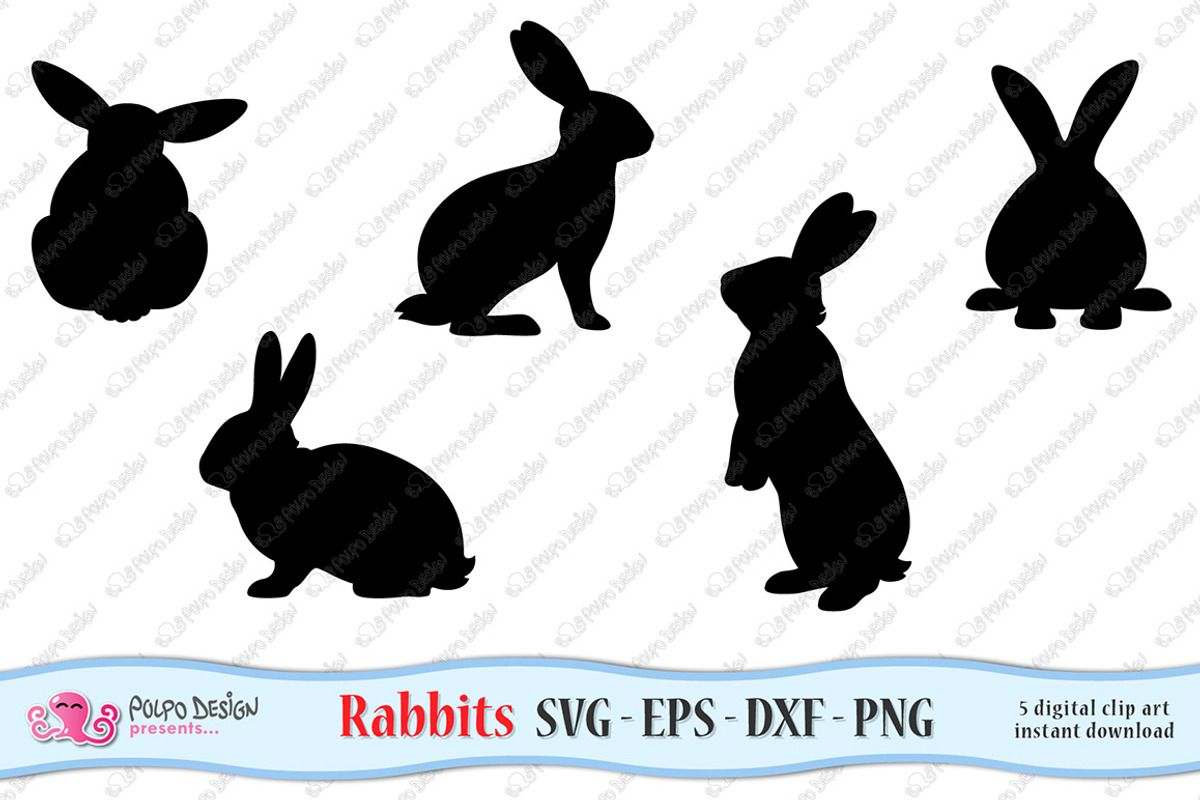 Rabbit SVG, an Object Graphic by PolpoDesign