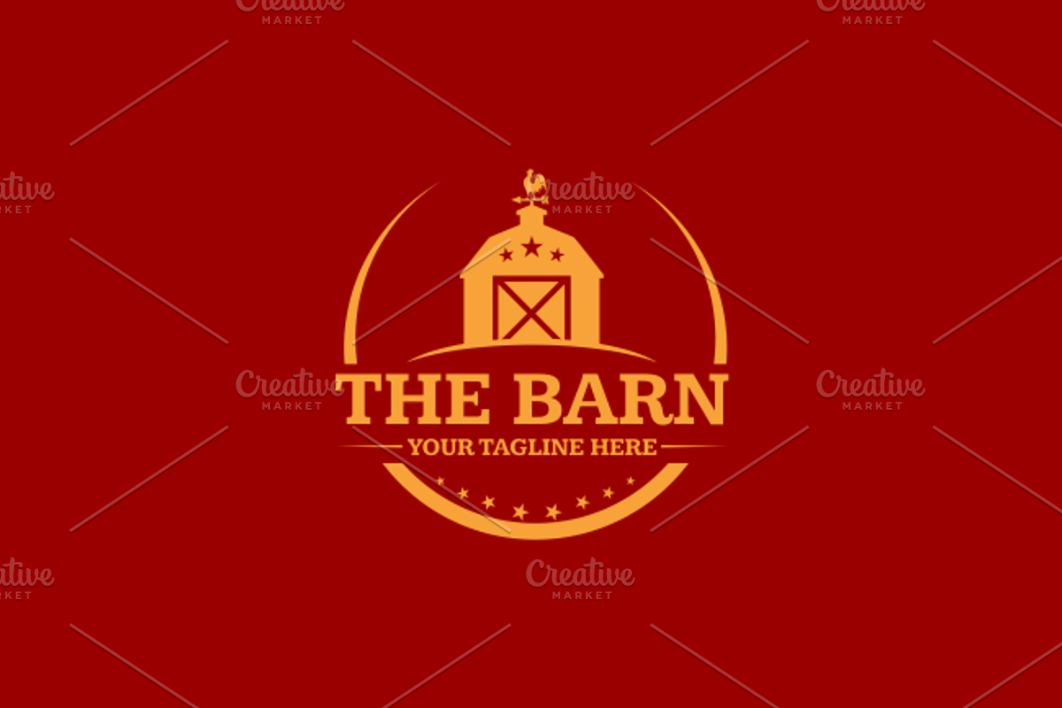 Barn | Logo Template, a Branding & Logo Template by REDVY CREATIVE