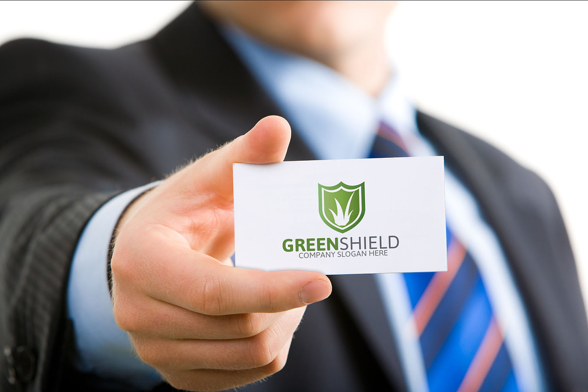 Green Shield Logo, a Branding & Logo Template by Josuf Media