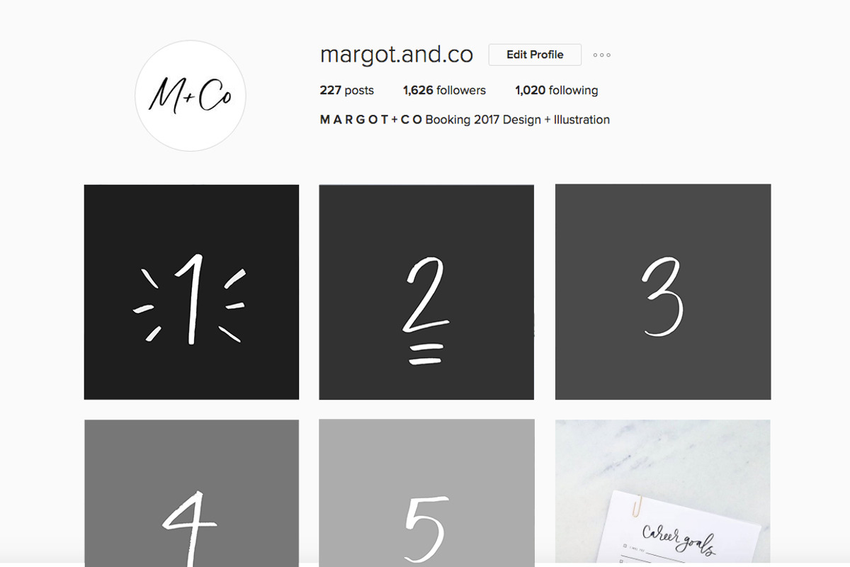 Instagram Countdown Gradient, a Templates & Theme by Margot + Co ...