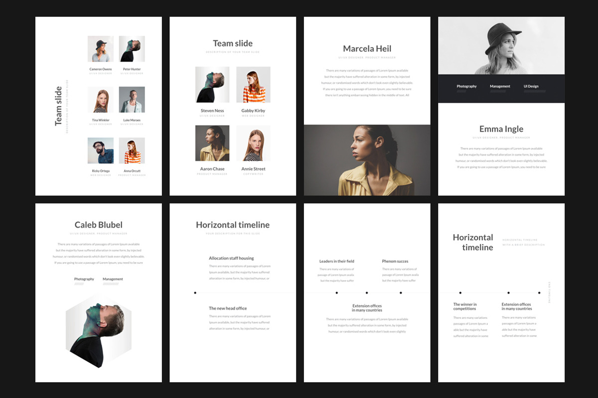 A4 | Clarity PowerPoint Template, a Presentation Template by Vladislav ...