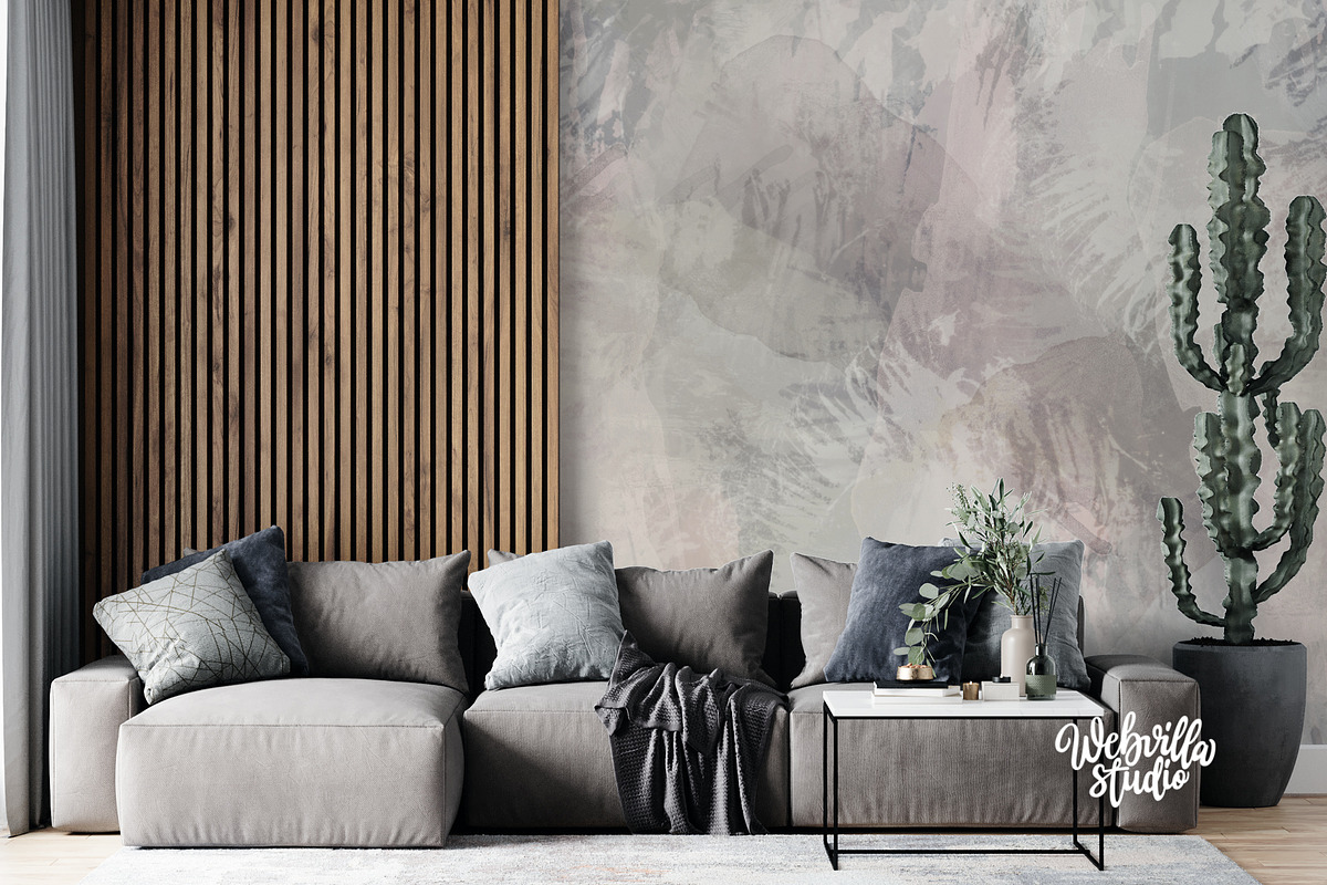 Misty Elegance Wallpaper, a Wallpaper Graphic by Webvilla Studio