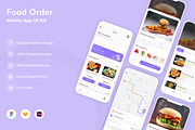 Food Order Mobile App UI Kit, an UI Kit Template by Betush