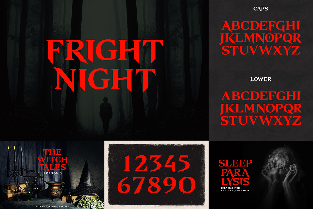 Rock Band Font Bundle - 40 Fonts!, a Sans Serif Font by HipFonts