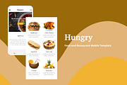 Food and Restaurant Mobile Template, a HTML Template by Ngetemplates