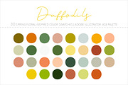 Illustrator Color Palette Bundle V8, a Palette Add-On by Jennadesigns
