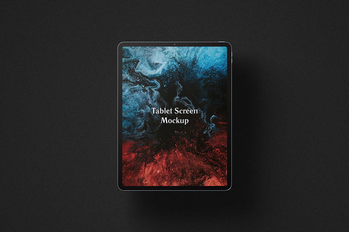 Portrait iPad Pro Screen Mockup, an iPad Mockup by professorinc