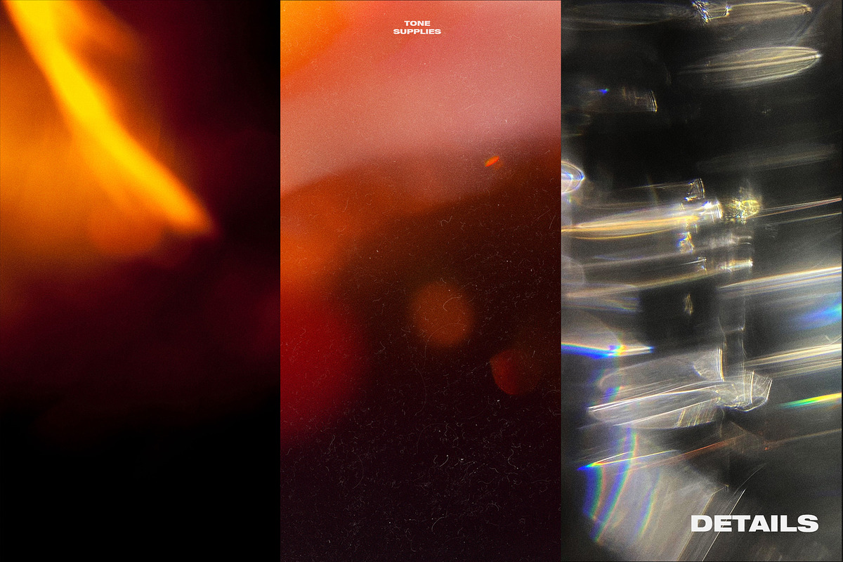 60 Retro Analog Light Leak Overlays, a Layer Style Add-On by TONE SUPPLIES