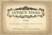 Antique Edges, a Texture Graphic by Blue Line Design