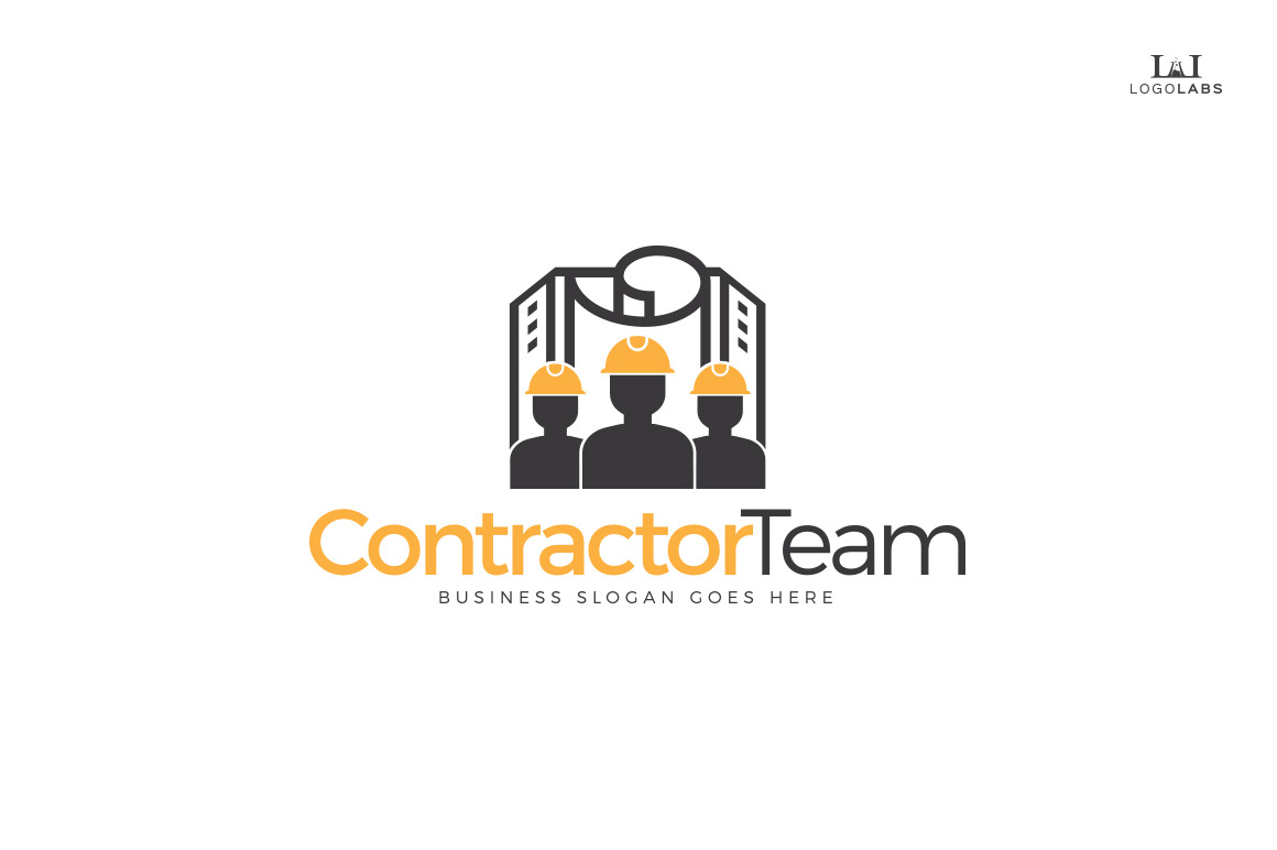 Contractor Team | Branding & Logo Templates ~ Creative Market