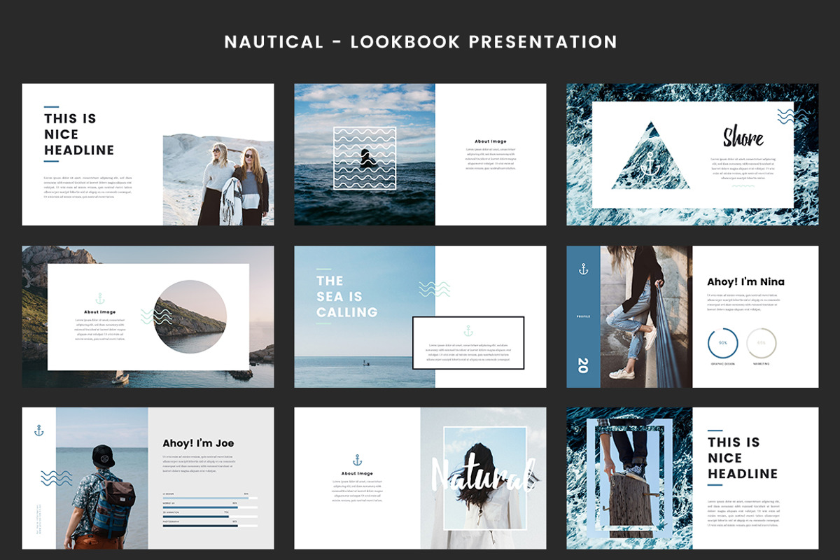 Nautical- Powerpoint Template, a Presentation Template by Studio Moara