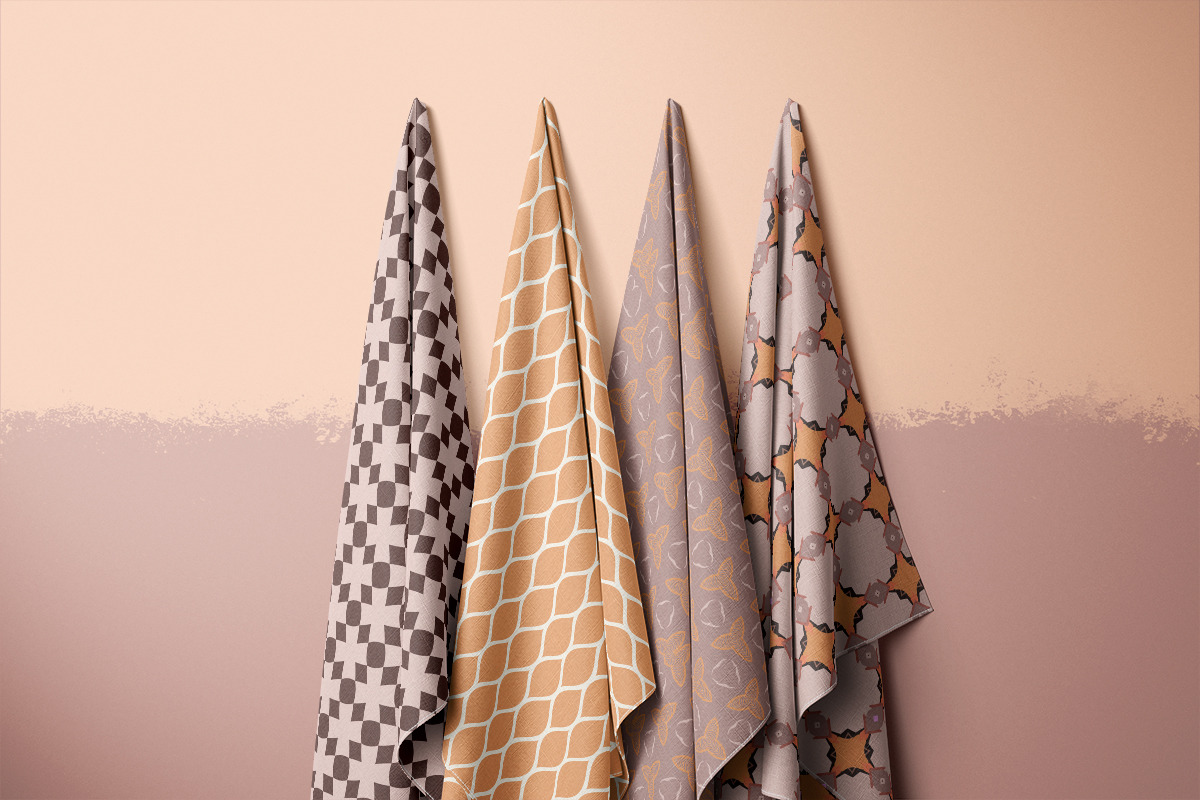 Modern Geometric Vector Patterns, a Pattern Graphic by Jennadesigns