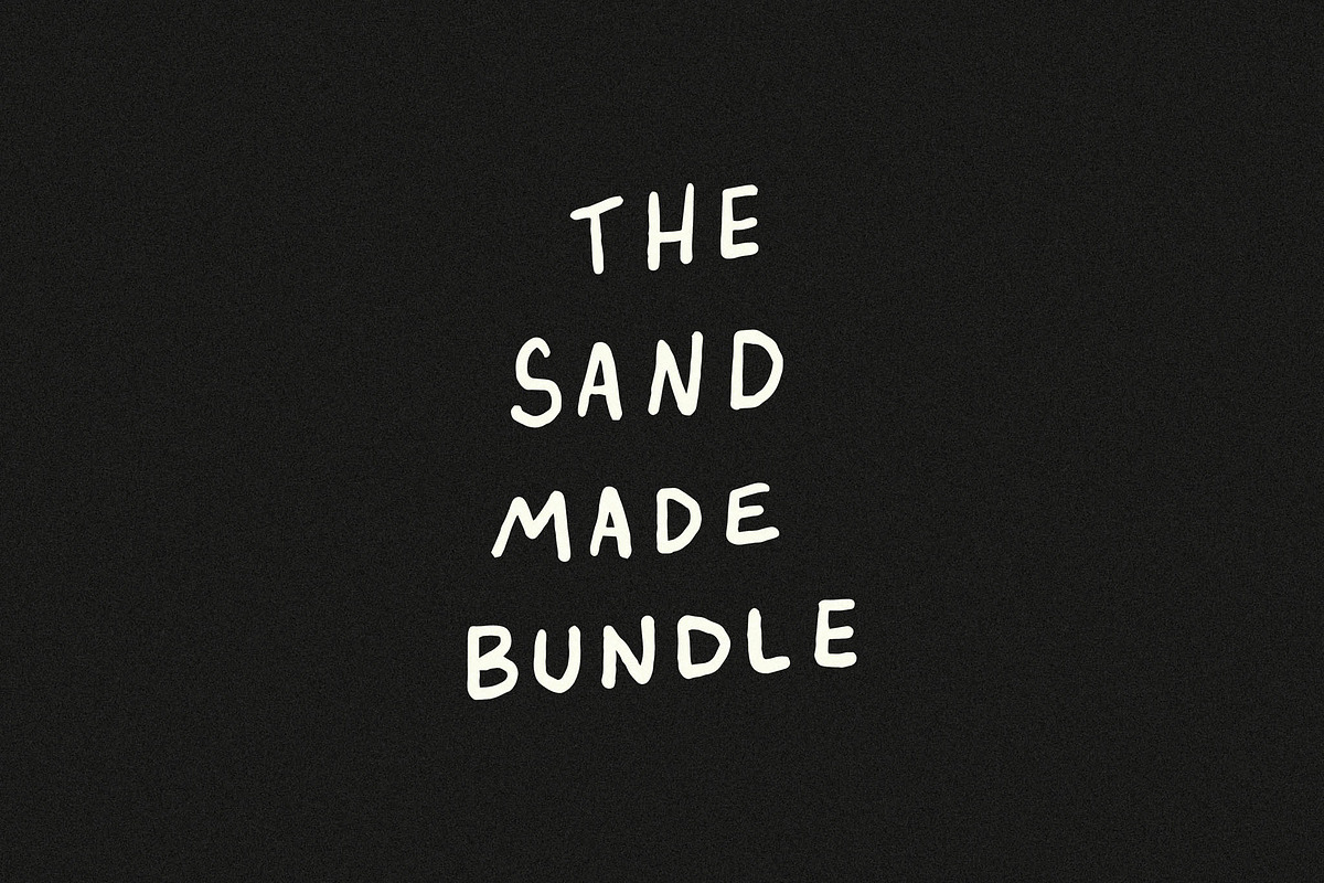 The Sand Made Font Bundle, a Handwritten Font by Taylor Penton