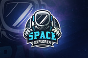 Space Explorer-Mascot & Esport Logo | Branding & Logo Templates ...