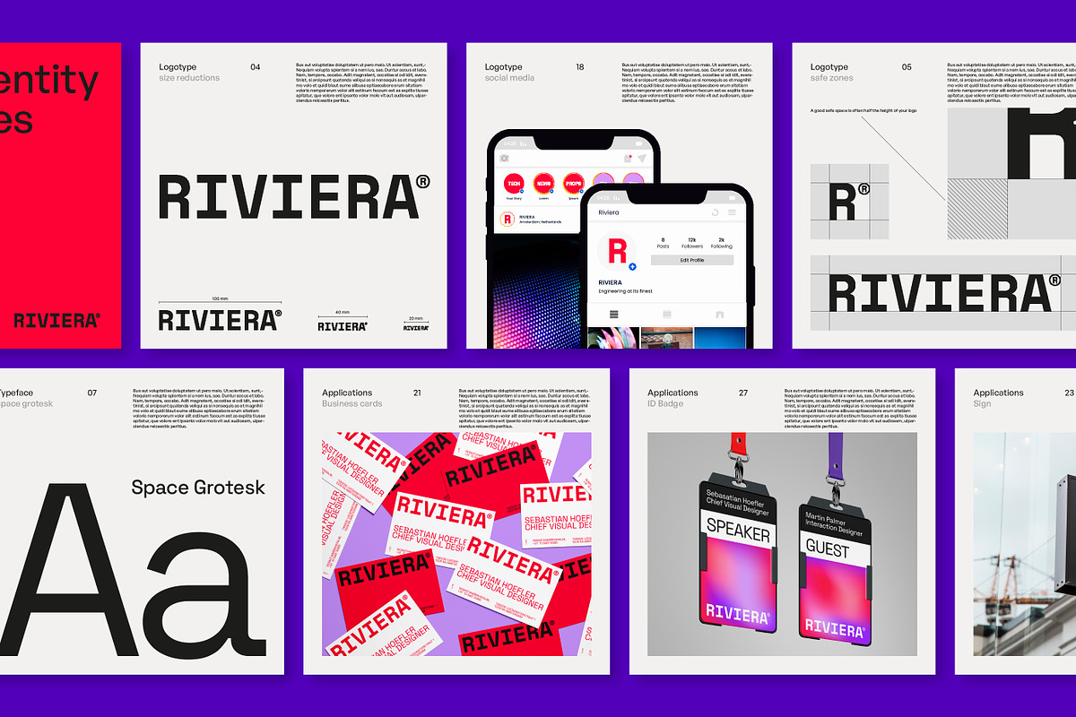 Square Brand Guideline Template