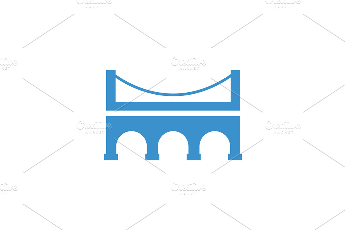 20 Logo Bridge Templates Bundle, a Branding & Logo Template by Friendesigns