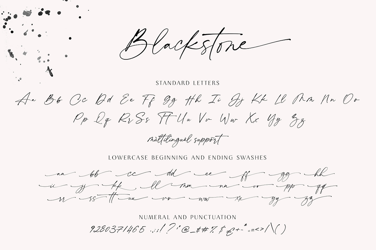 Blackstone// Casual Chic Font SALE!, a Script Font by PeachCreme