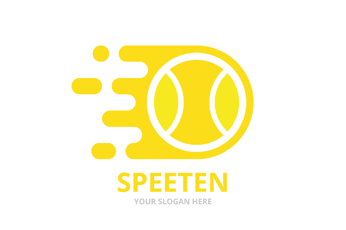 Vector fast tennis logo combination., a Branding & Logo Template by ...